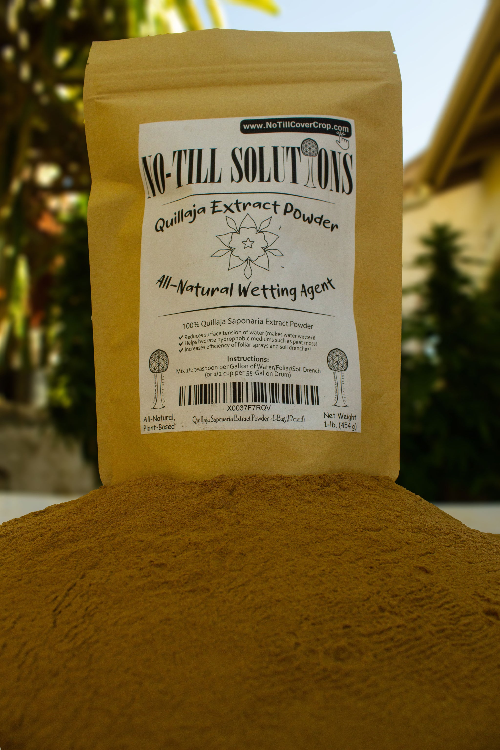 Quillaja Saponaria Extract Powder (16 oz. Bag) – No-Till Solutions